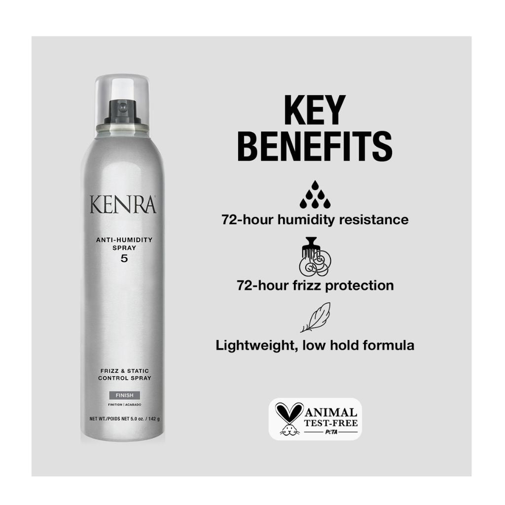 Kenra Anti-Humidity Spray 5 - Frizz & Static Control – Zennkai